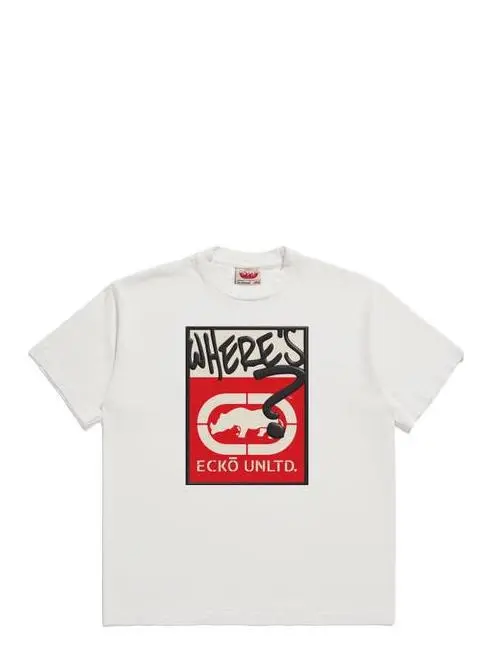 ECKO UNLTD. Where Is The Rhino Tee - White