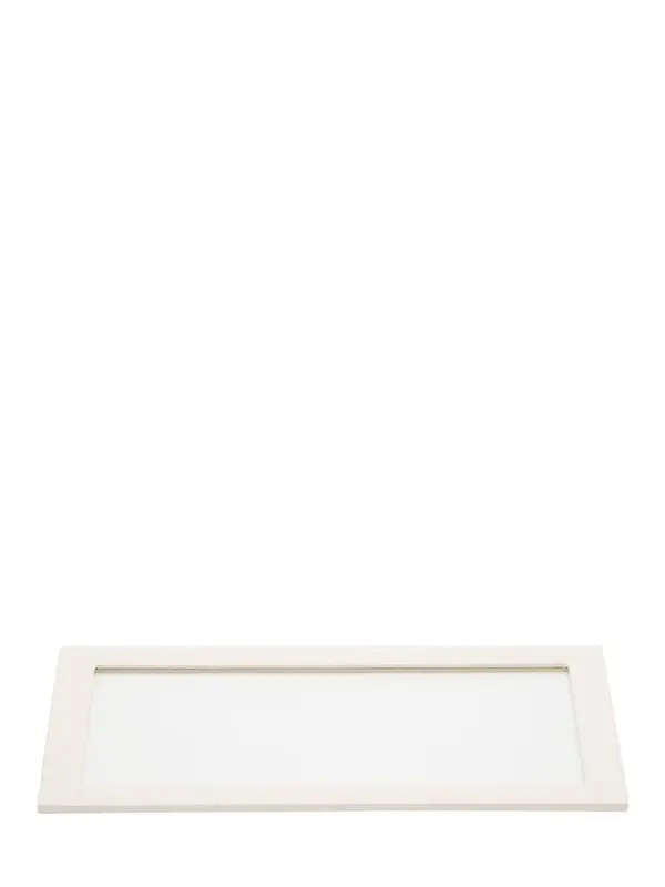 Wolf Vault Tray Glass Lid - Ivory