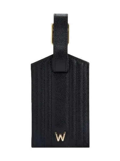 Wolf Mimi Luggage Tag - Black