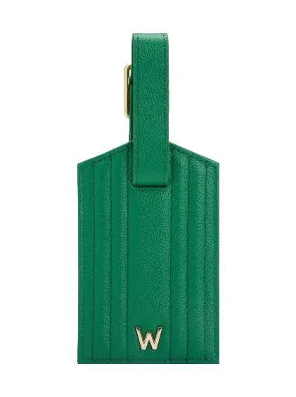 Wolf Mimi Luggage Tag - Forest Green