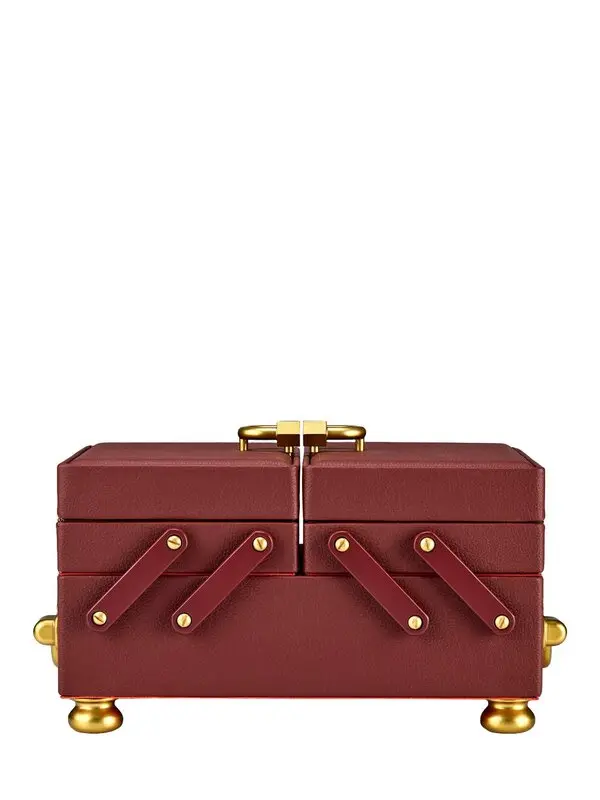 Wolf Marla Aaron Everything Box - Burgundy