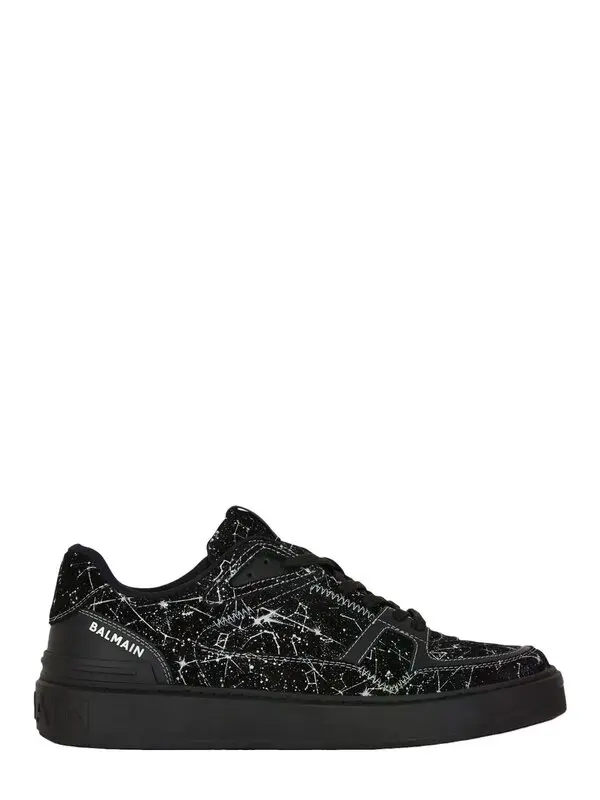 Balmain B-court Skate Sneakers - Black