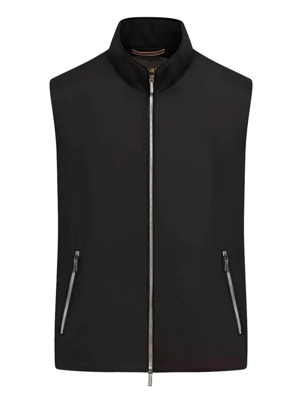 MOORER Padded Gilet - Black