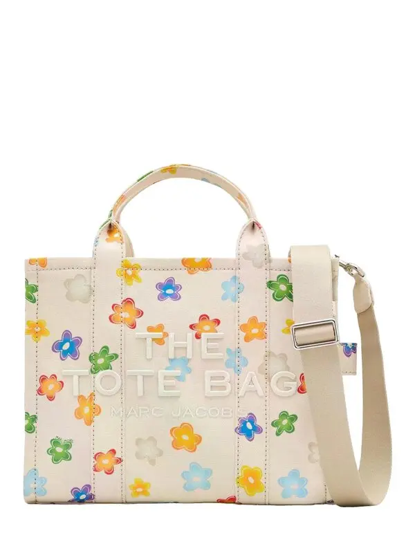 Marc Jacobs Wild Daisy Medium Tote - Neutrals