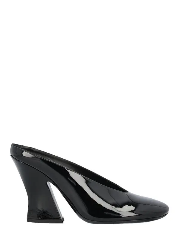 Givenchy Sculpted Heeled Mules - Black