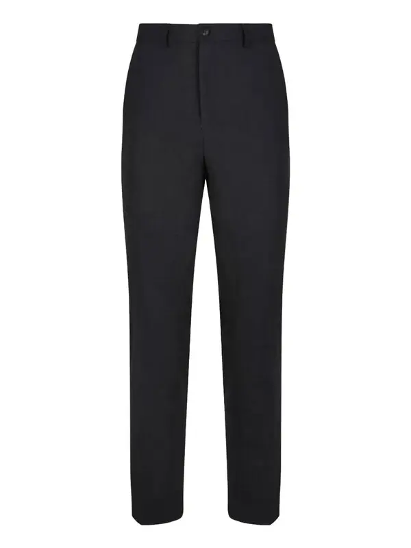 SELECTED Straight-leg Trousers - Grey