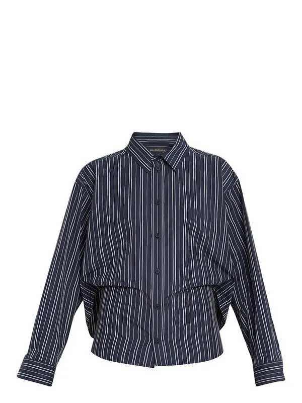 Balenciaga Semi-fitted Striped Button-down Shirt - Chair