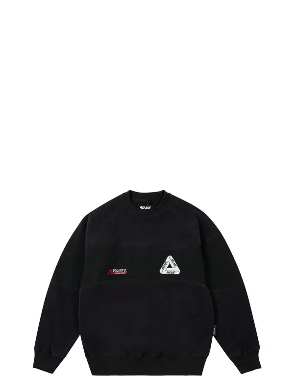 PALACE Polartec 200 Crew - Black