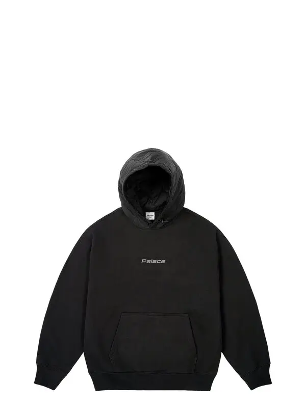 PALACE Baffled Font Hood - Black