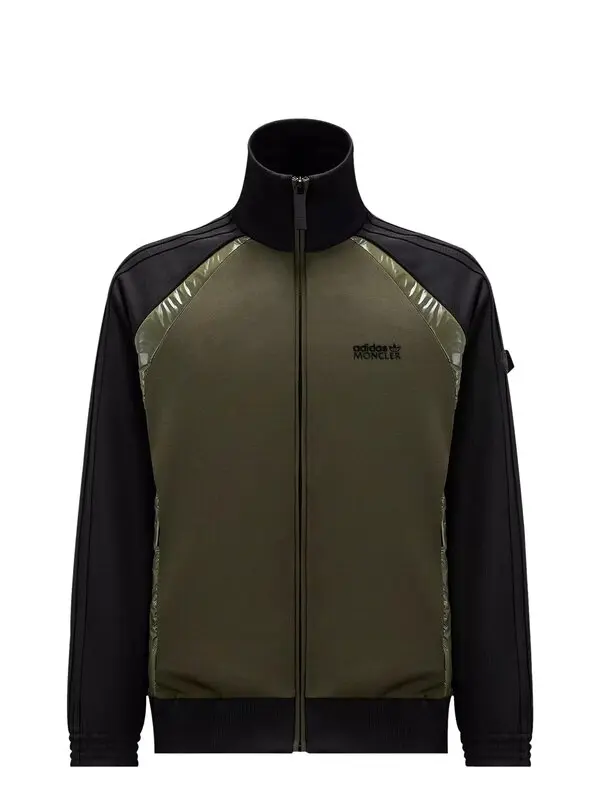 Moncler Acetate Zip-up Sweatshirt - Black
