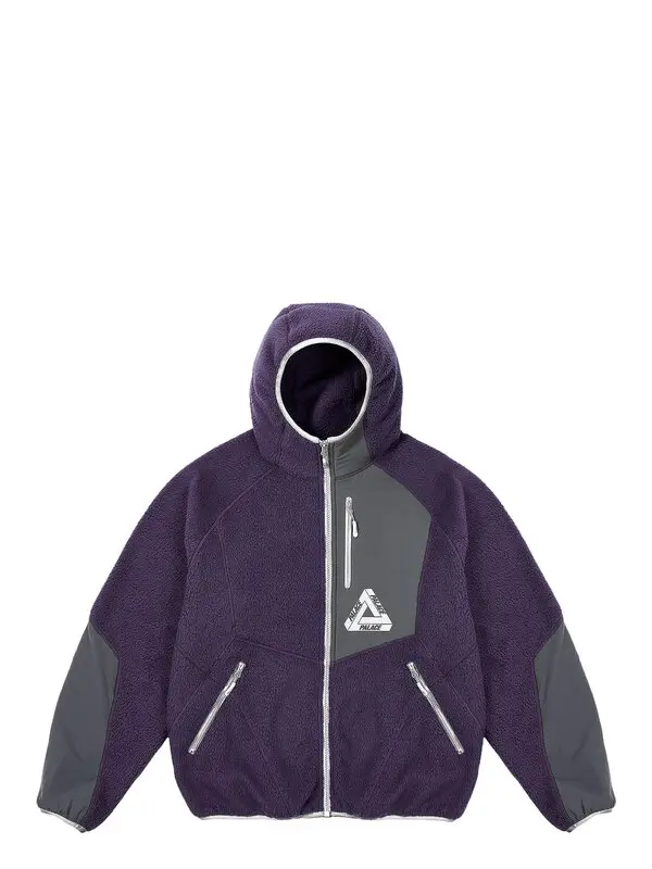 PALACE Therma Fleece Jacket - Purple