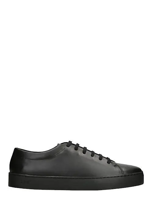 JAK Royal Leather Low-top Trainers - Black