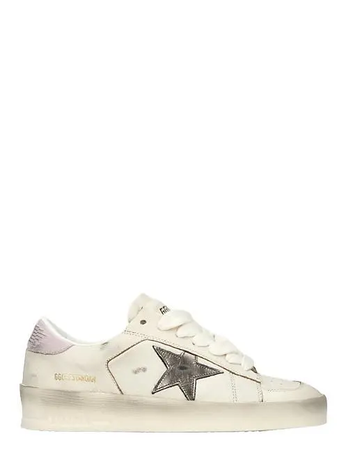 GOLDEN GOOSE Stardan Low-top Leather Trainers - White/oth