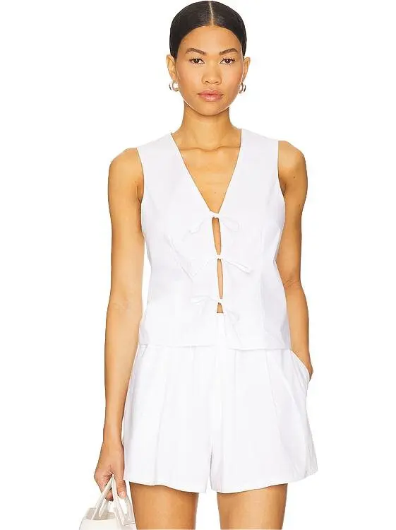 Steve Madden Aliza Top - White