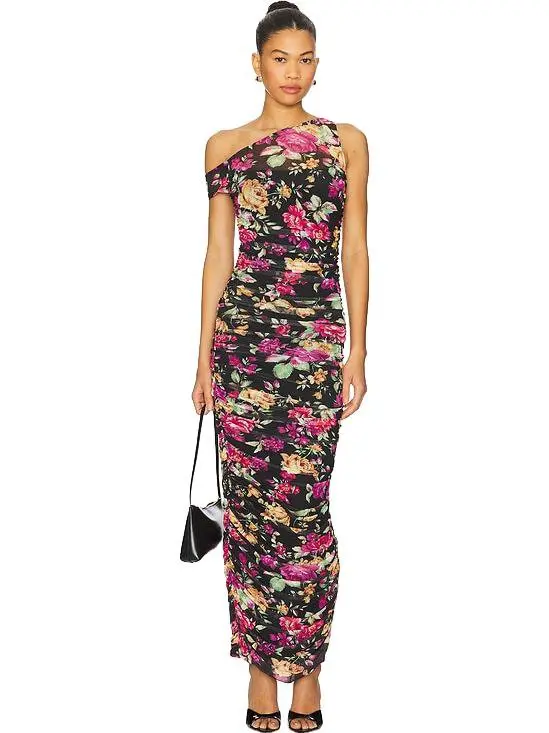 AFRM Biona Floral Dress - Dusted Floral