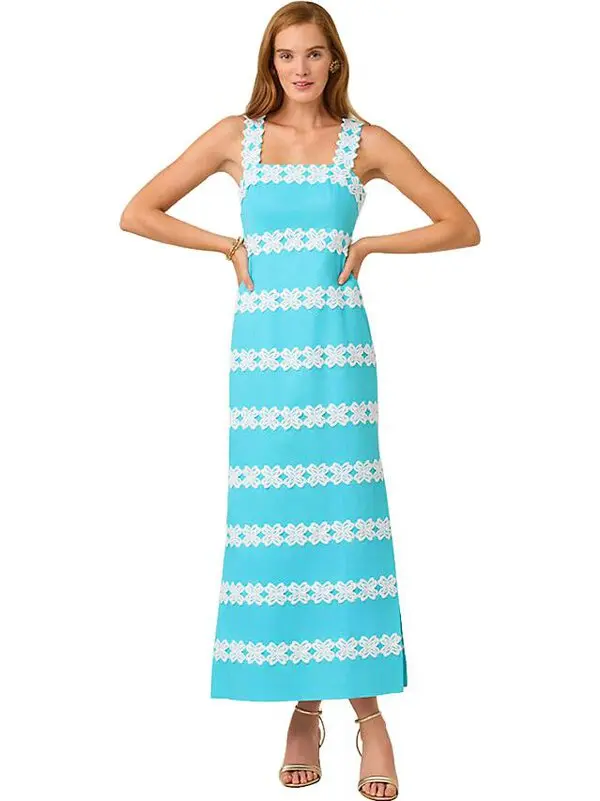 Lilly Pulitzer® Davis Maxi Dress - Capri Blue