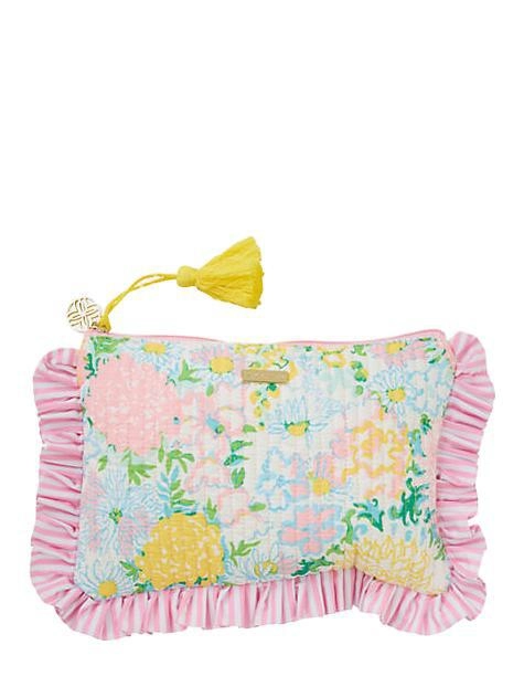 Lilly Pulitzer® Ruffle Pouch - Multicolor