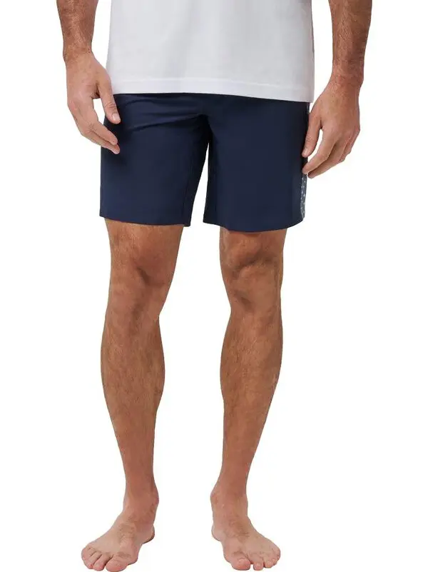 Travis Mathew Liberty Lights Swim Trunks - Total Eclipse