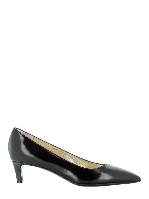 ANTONIO BARBATO MAESTRI VENEZIANI Leather Pointed Toe Pumps - Black