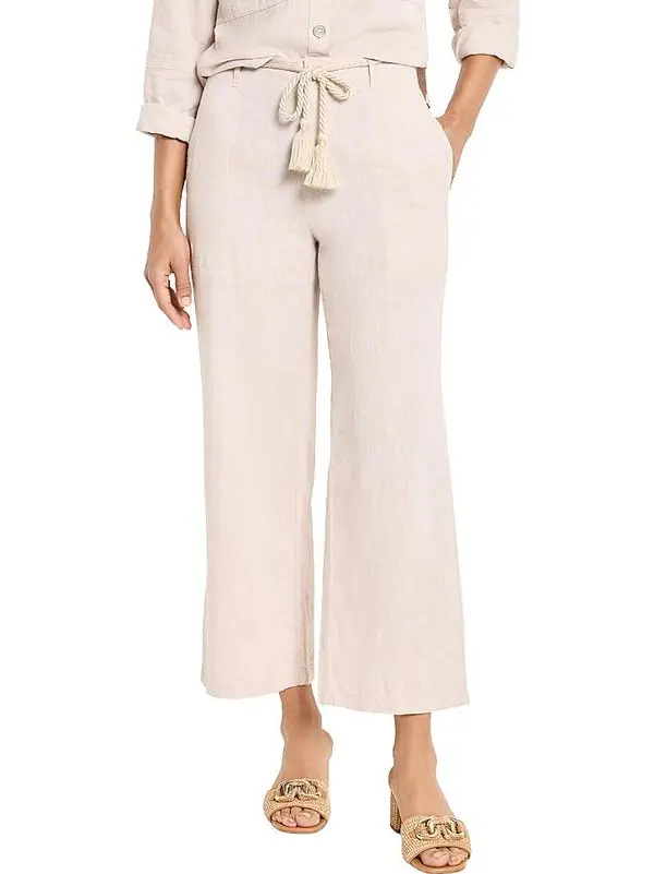 NIC+ZOE Rumba Rope Belt Trousers - Neutral Mix