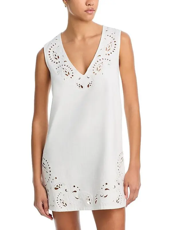 Rag & Bone Belle Mini Dress - White