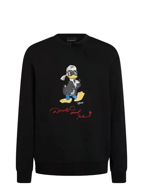 Karl Lagerfeld X Disney Cotton-blend Sweatshirt - Black