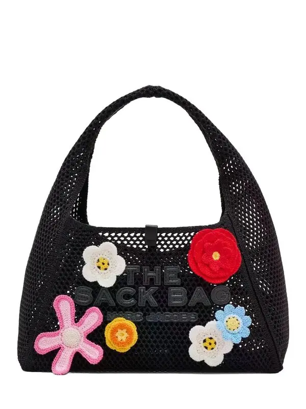 Marc Jacobs The Daisy Crochet Mini Bag - Black