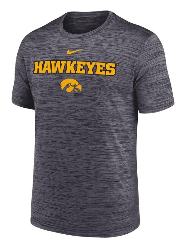 Nike Iowa Sideline Velocity Dri-fit College T-shirt - Black