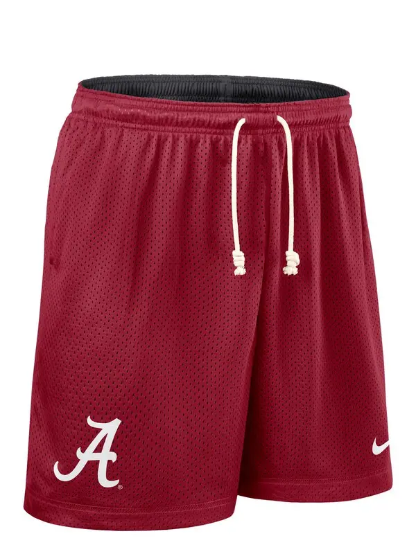 Nike Alabama Sideline Reversible Dri-fit College Shorts - Red
