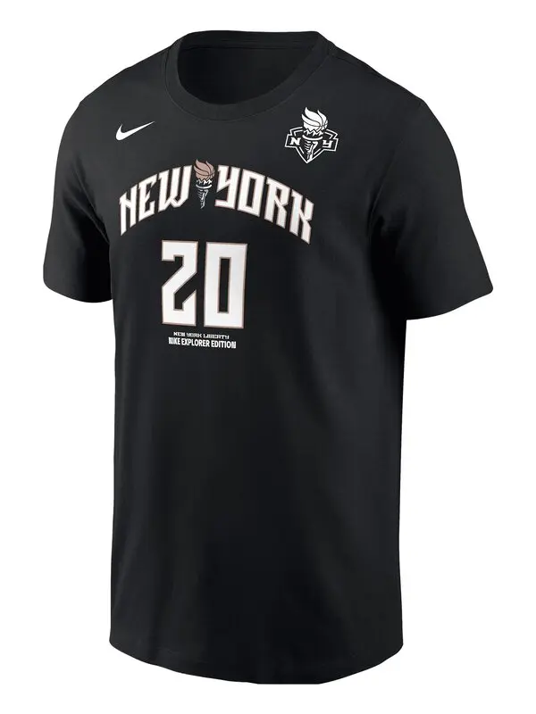 Nike Sabrina Ionescu New York Liberty Wnba T-shirt - Black