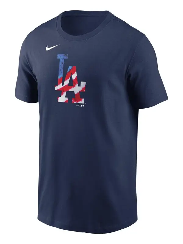 Nike Los Angeles Dodgers Americana Mlb T-shirt - Blue