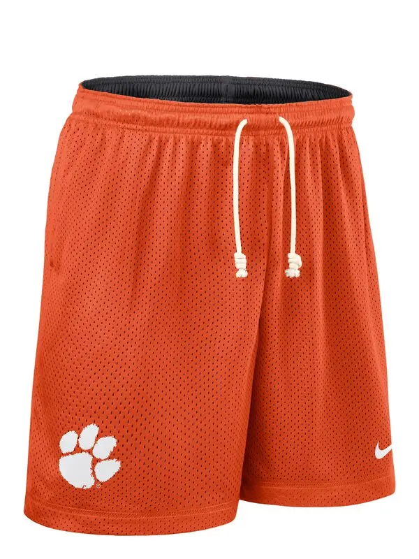 Nike Clemson Sideline Reversible Dri-fit College Shorts - Orange