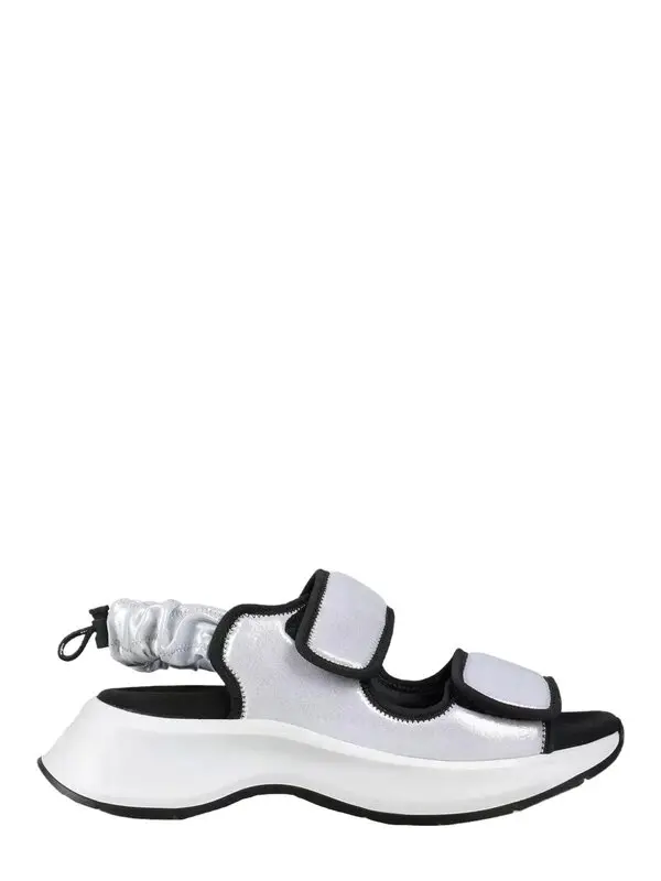 Hogan Leather Sandals - White