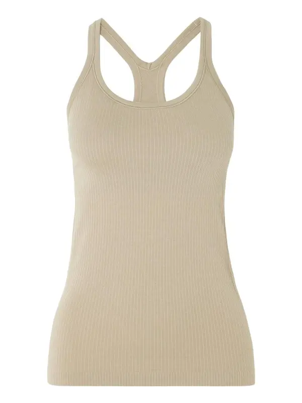 Lululemon Ebb To Street Ribbed Tank - Brown