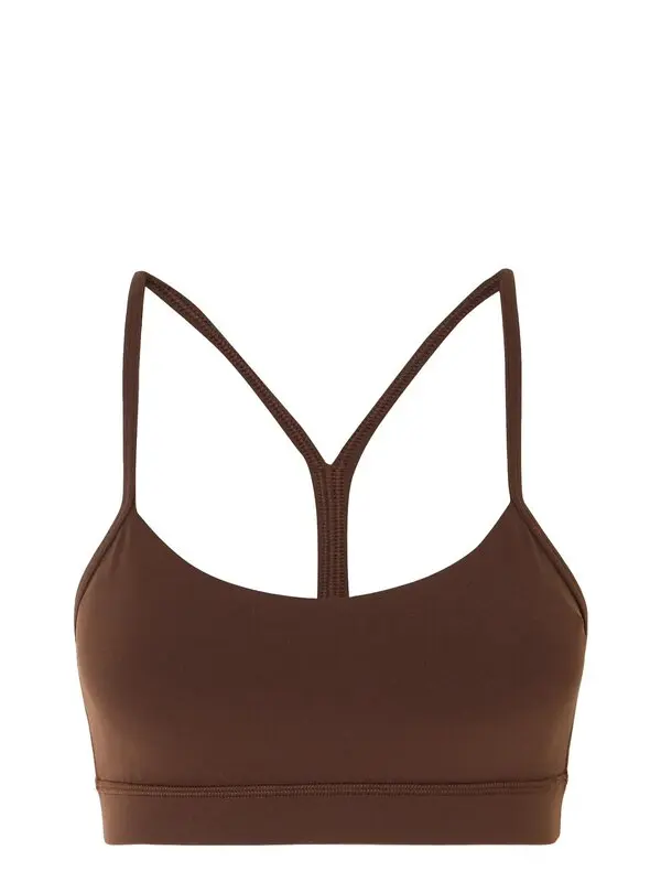 Lululemon Yoga Flow Y Nulu™ Sports Bra - Brown