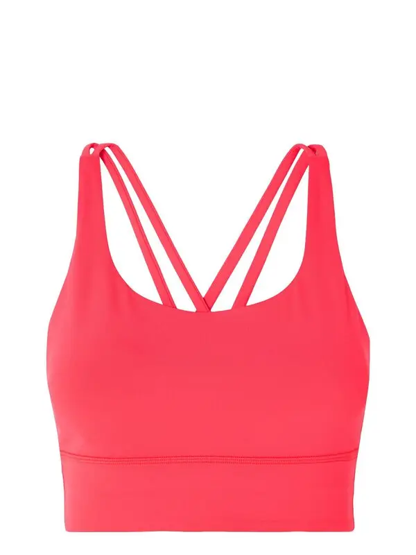 Lululemon Energy Longline Luxtreme Sports Bra - Red