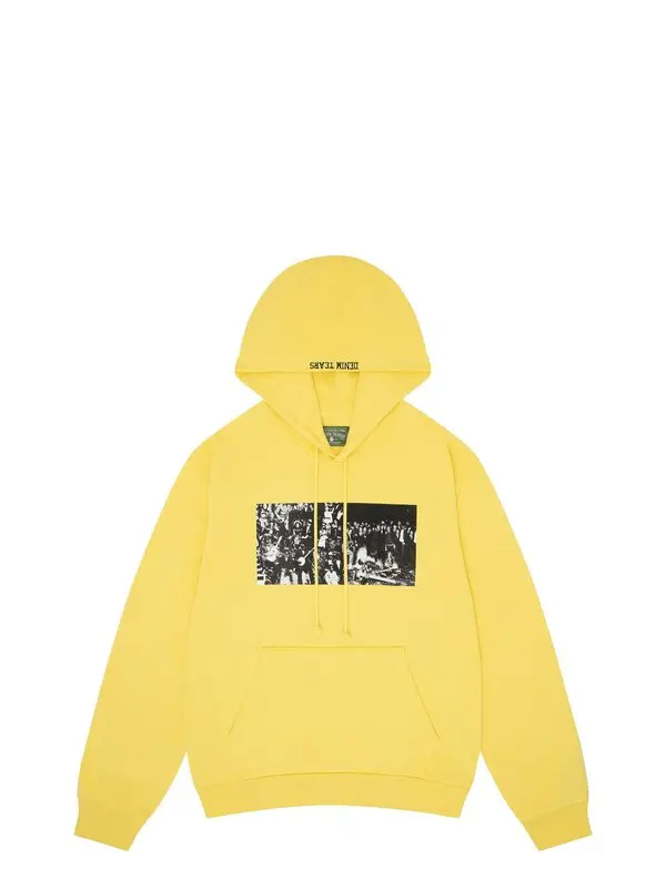 DENIM TEARS X Arthur Jafa Black Entertainment Hoodie - Yellow