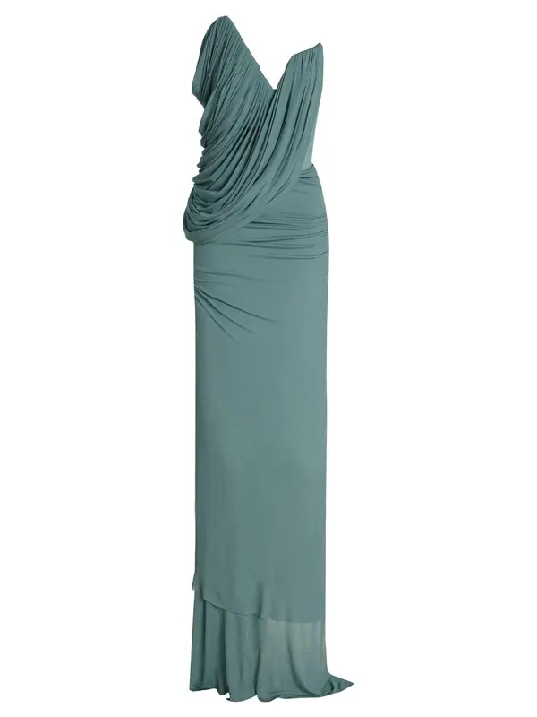 Maticevski Systema Draped Gown - Blue