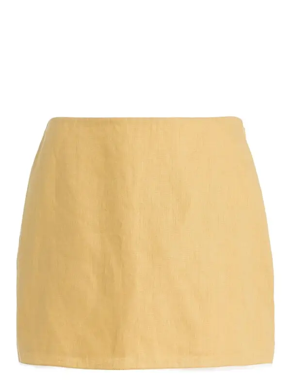 SIR. Carlotta Mini Skirt - Yellow