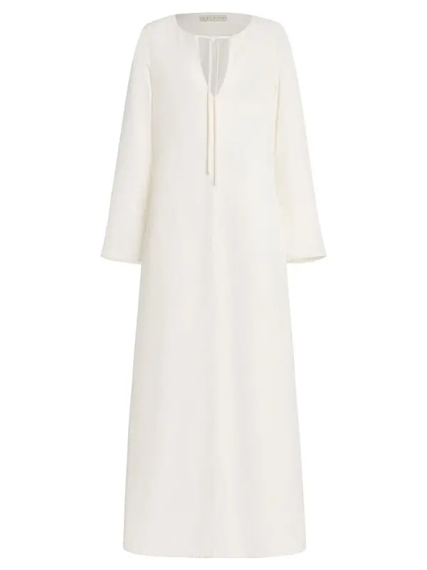 USISI SISTER Fay Midi Dress - White