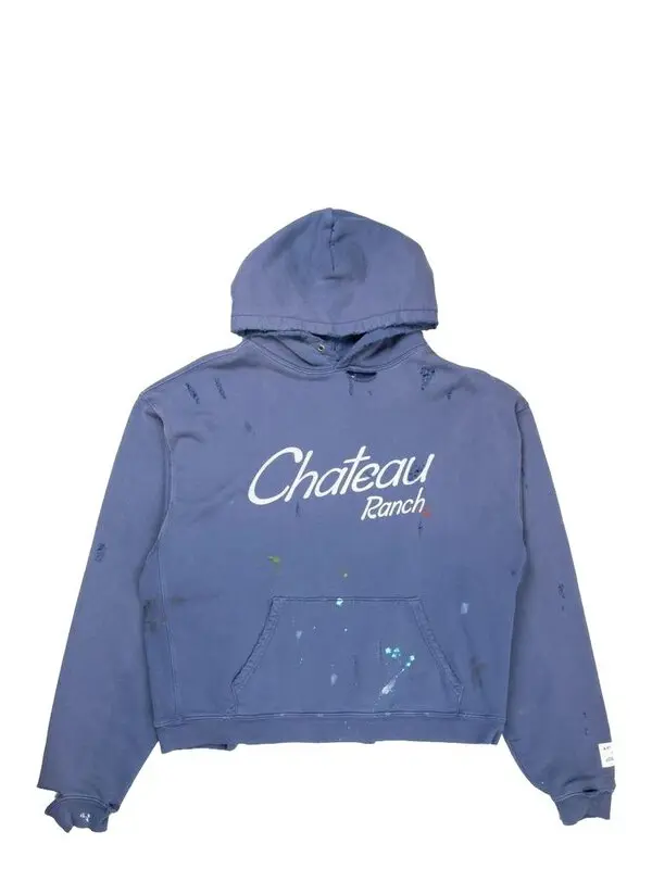 GALLERY DEPT. Château Ranch Graphic Hoodie - Blue
