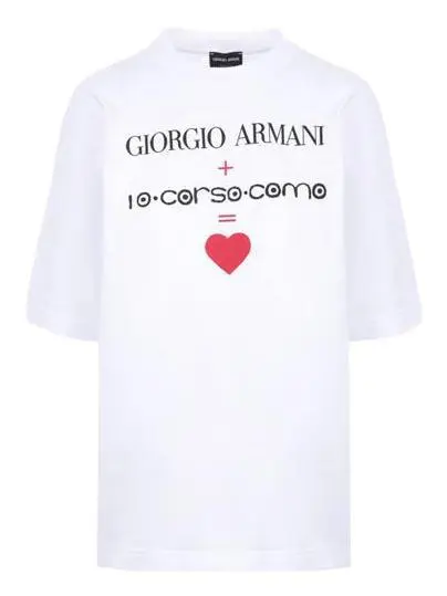 GIORGIO ARMANI X 10 CORSO COMO T-shirt - White