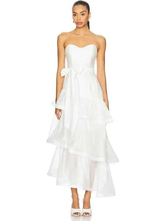 ELLIATT Kalani Maxi Dress - Ivory