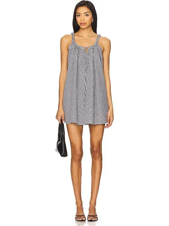 Tularosa Reese Mini Dress - Black