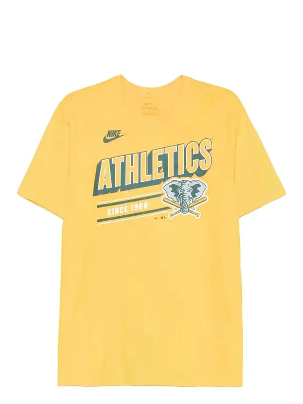Nike Oakland Athletics Cooperstown T-shirt - Yellow