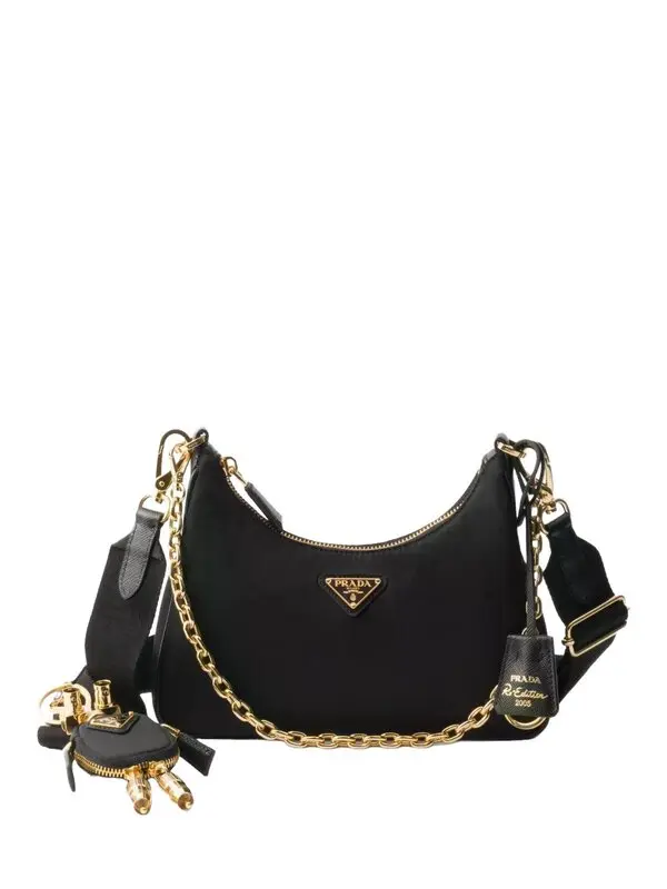 Prada Re-edition Shoulder Bag - Black
