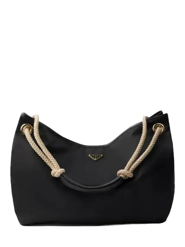 Prada Large Mariner Shoulder Bag - Black