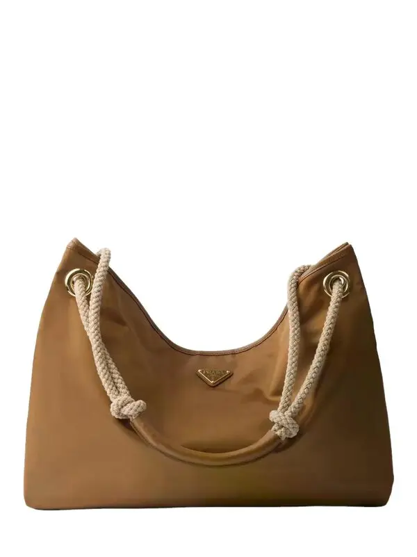 Prada Large Mariner Shoulder Bag - Brown
