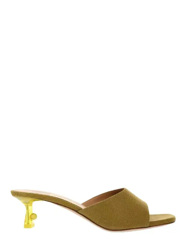Off-White 50mm Lollipop Sandals - Green