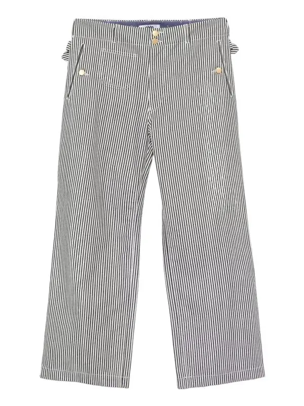 Junya Watanabe Striped Trousers - White